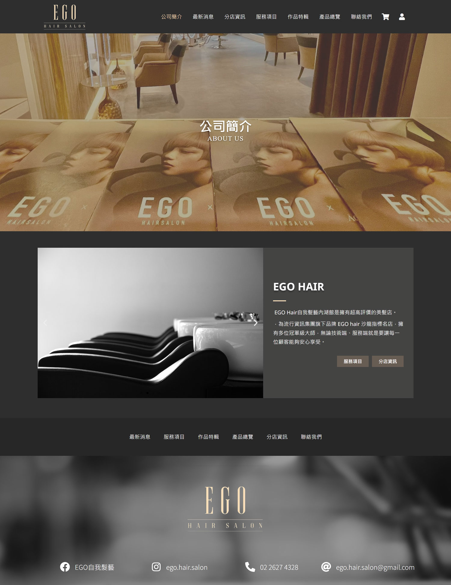 EGO-Hair – Trizilion彩蛋科技有限公司 網站建置 | SEO優化 | 網頁設計 | 平面設計 | 廣告投放